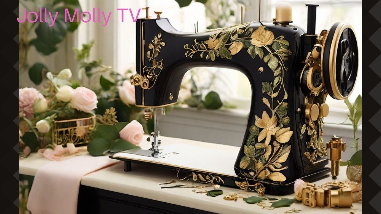 Sewing Machines Series #11 - Beautiful Sewing Machines - YouTube