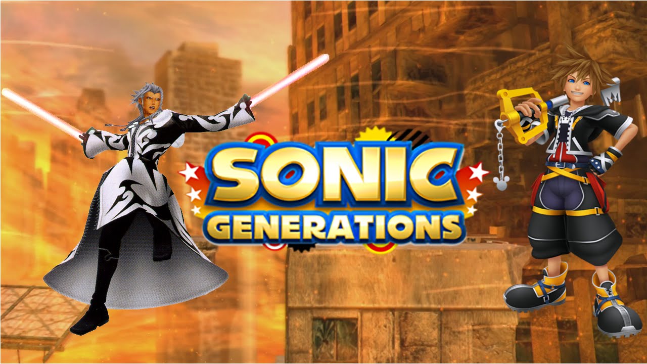 Sonic Generations: Sora Vs Xemnas (PC MODS) - YouTube