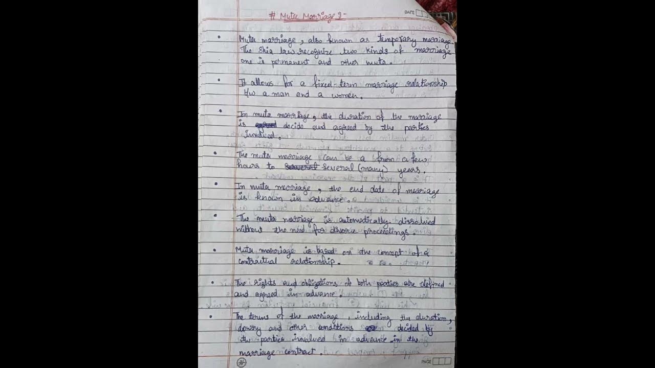 What is Muta marriage? What are the difference between nikah and Muta marriage?# ...