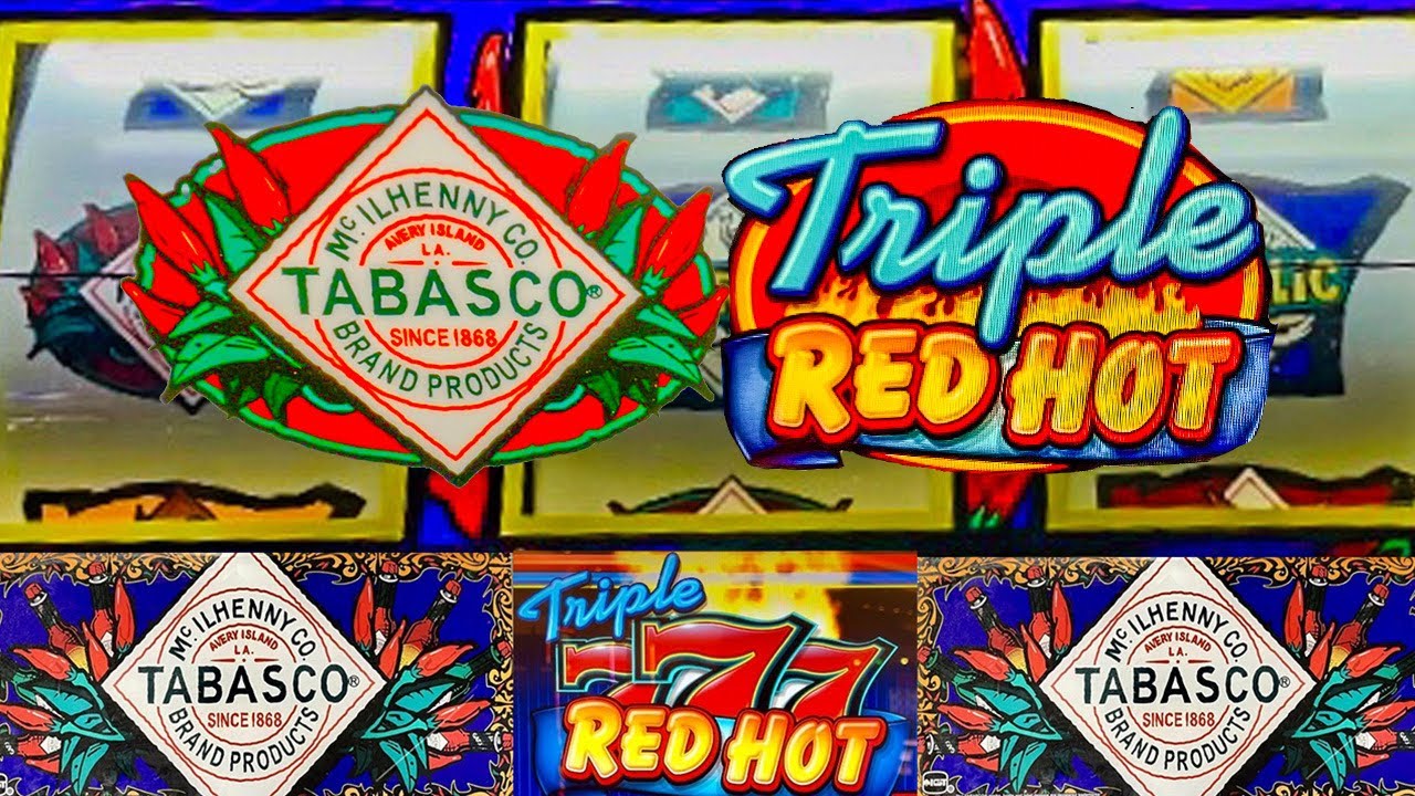 Old School Classic 3 Reel Tabasco and Triple Red Hot 7s Casino Slots ...