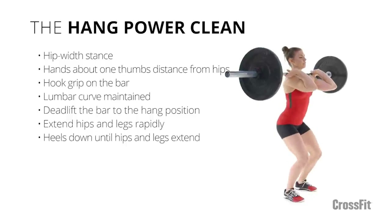 Hang Power Clean - Cargada de Potencia Colgado - YouTube