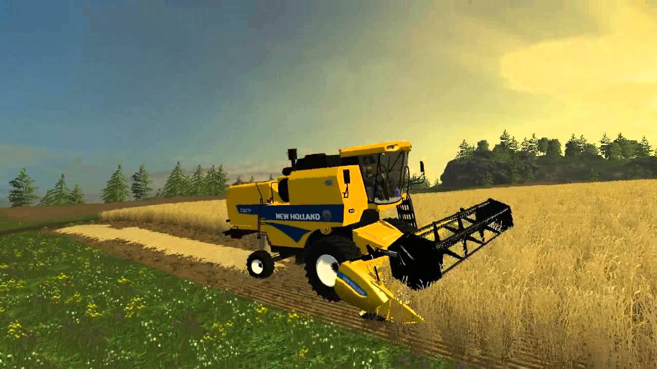 Farming Simulator 15 - Mod New Holland TC 5070 Comemorativa - BR - YouTube