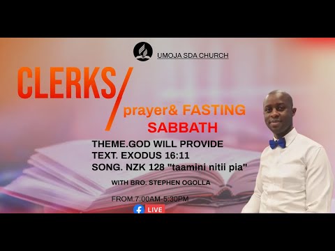 PRAYER AND FASTING SABBATH // 06/01/2024 // BY.STEPHEN OGOLLA //#GOD ...