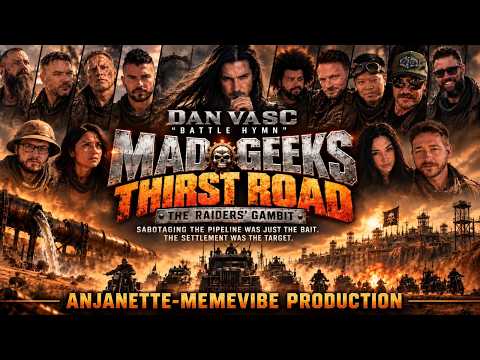 “BATTLE HYMN” — DAN VASC- AI Animation⚔️GEEKS & GAMERS: THIRST ROAD 🔥 THE RAIDERS’ GAMBIT