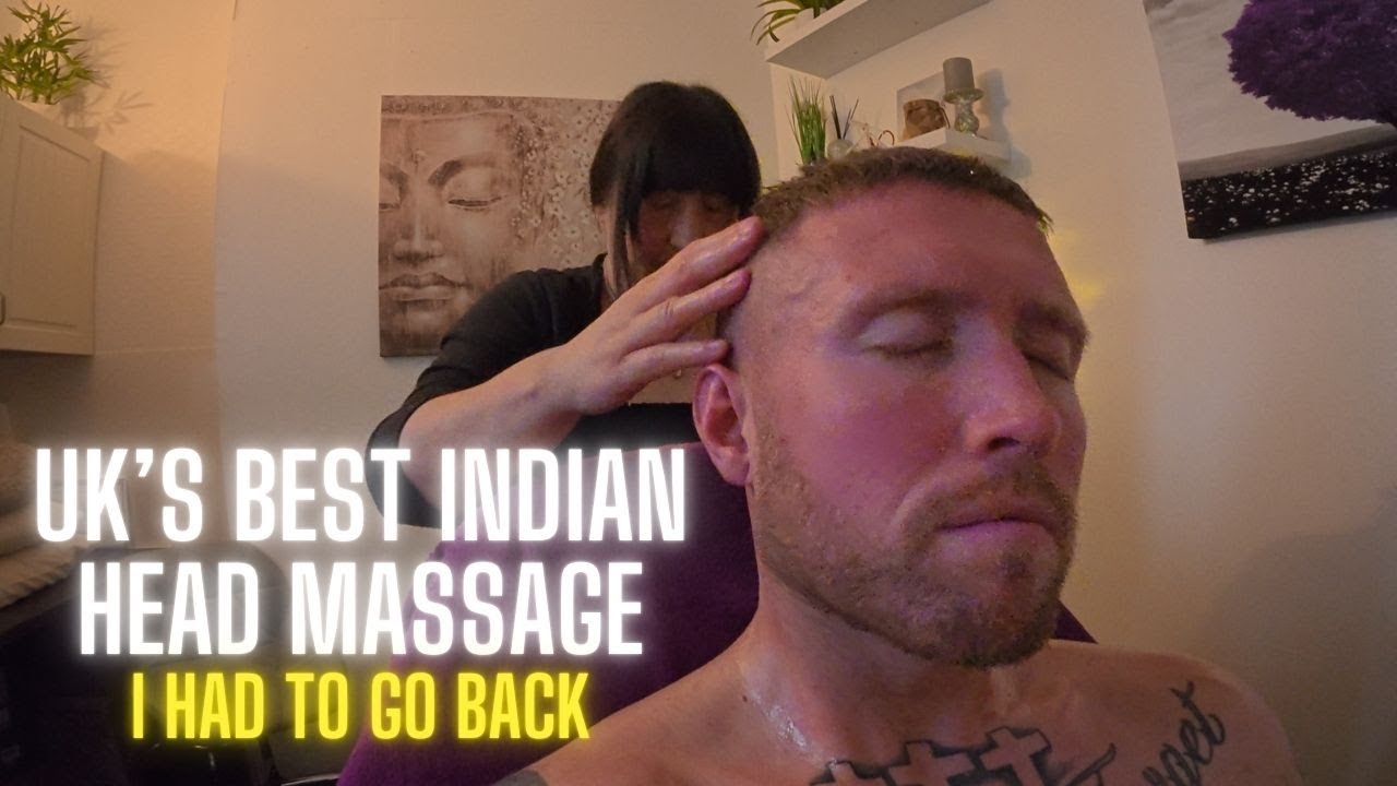 Indian Head Massage SO GOOD I Had To Go Back!!! | ASMR - YouTube