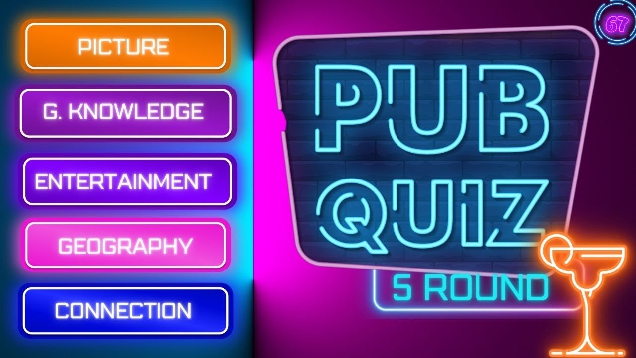 Pub Quiz 5 Round: Test Your Knowledge! Picture, General Knowledge ...
