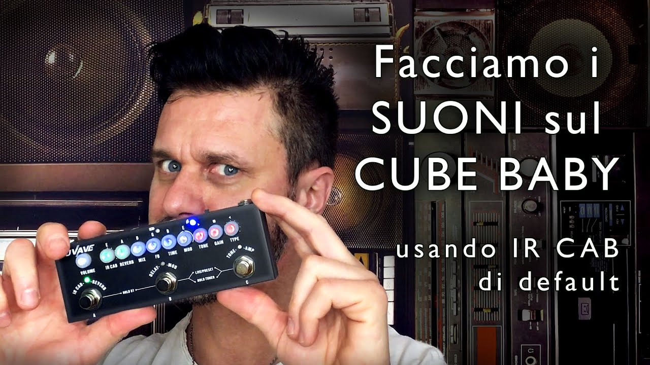 CUVAVE Cube Baby - Programmare i suoni con IR CAB di default - TUTORIAL ...