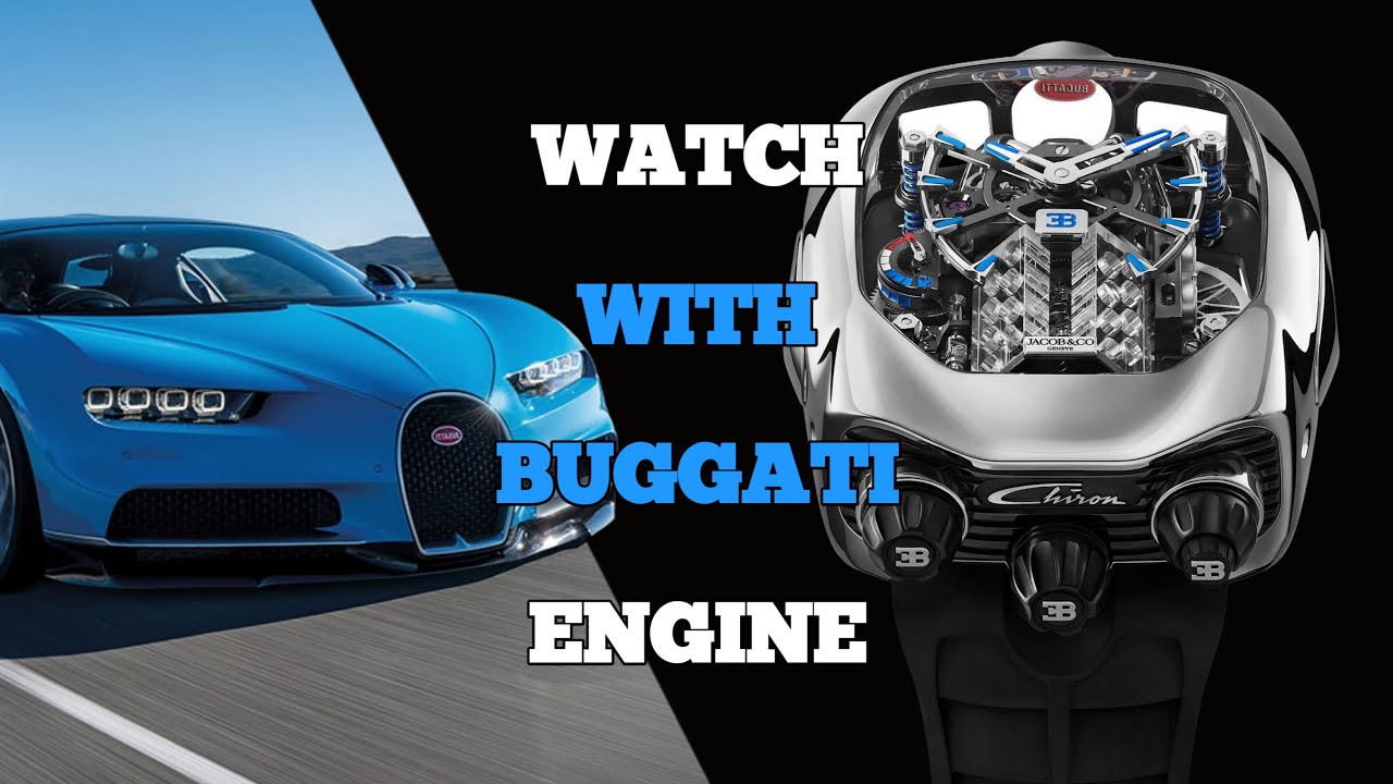 Jacob & Co Bugatti Tourbillon | The Watch With a Real Bugatti Chiron ...