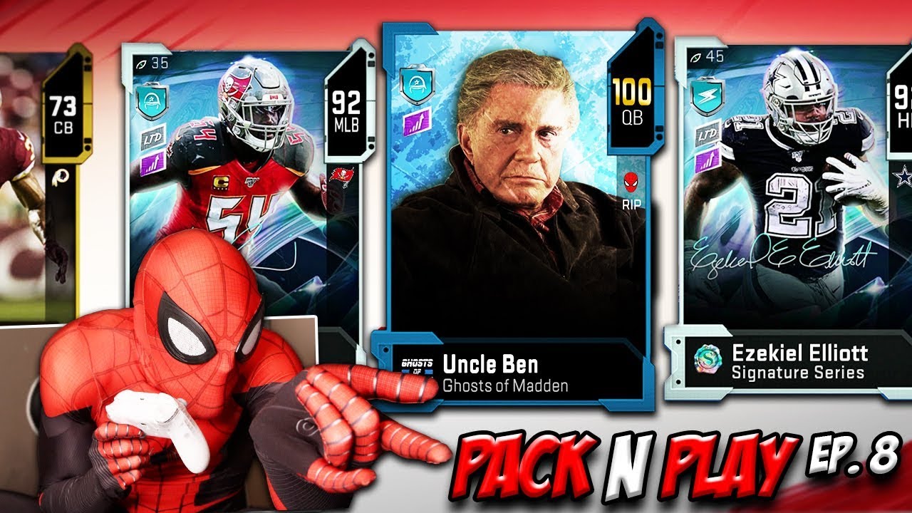 This one's for Uncle Ben... Pack And Play Episode 8 - Madden 20 ...
