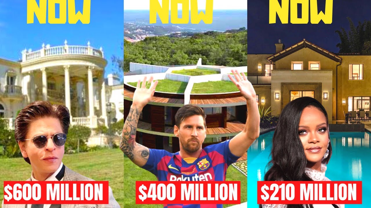 Top 15 Celebrities Net Worth (2020) | Top 15 Celebrities Houses Then ...