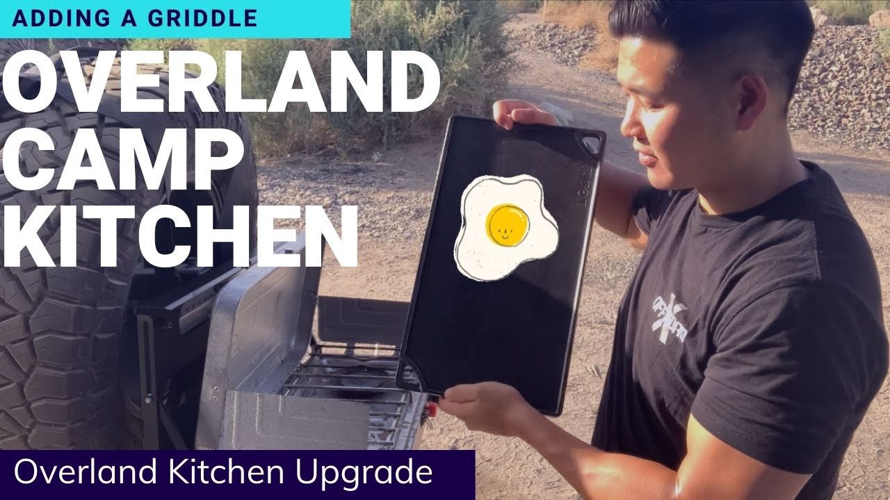 Added a Lodge Griddle top to my 4Runner Overland Kitchen Setup - YouTube