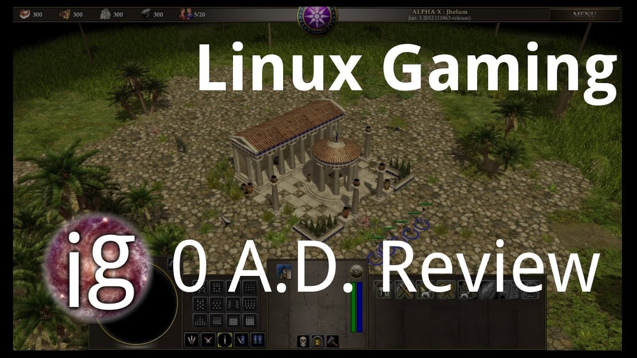 0 A.D. Review - Linux Gaming - YouTube