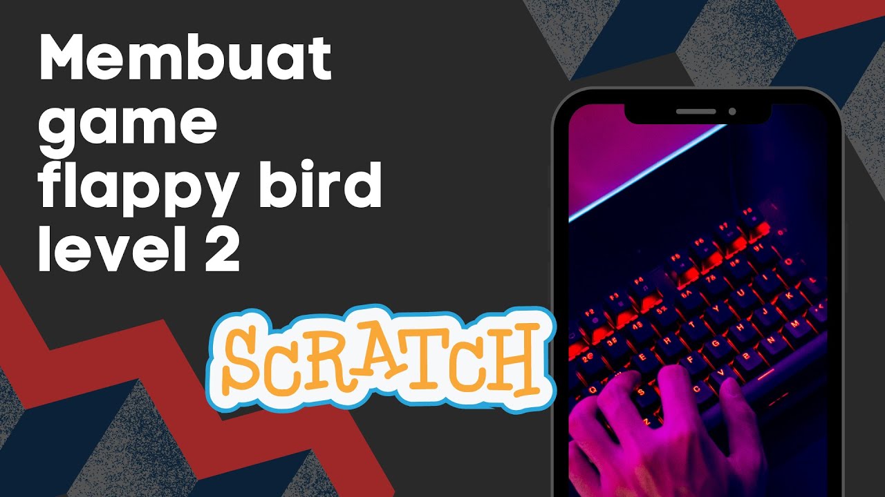 Membuat game flappy bird level 2 #coding #scratchjr - YouTube