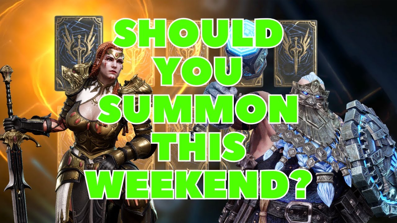 My thoughts on summoning this weekend🤔 [Watcher of Realms] - YouTube