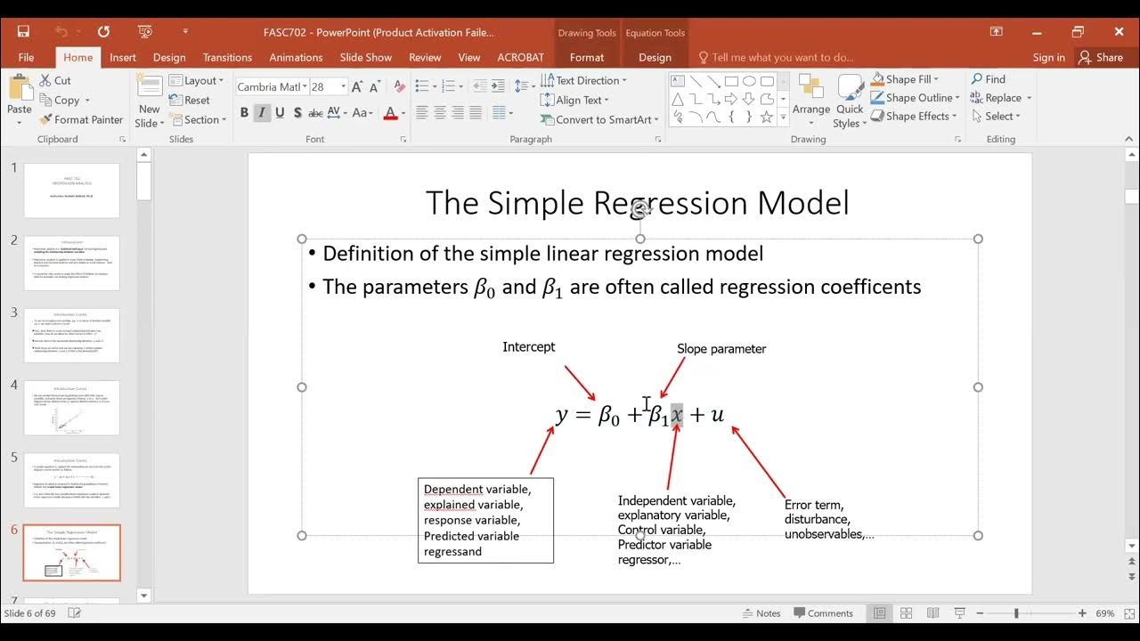 REGRESSION_PART1_FASC 702_DR DEBRAH - YouTube