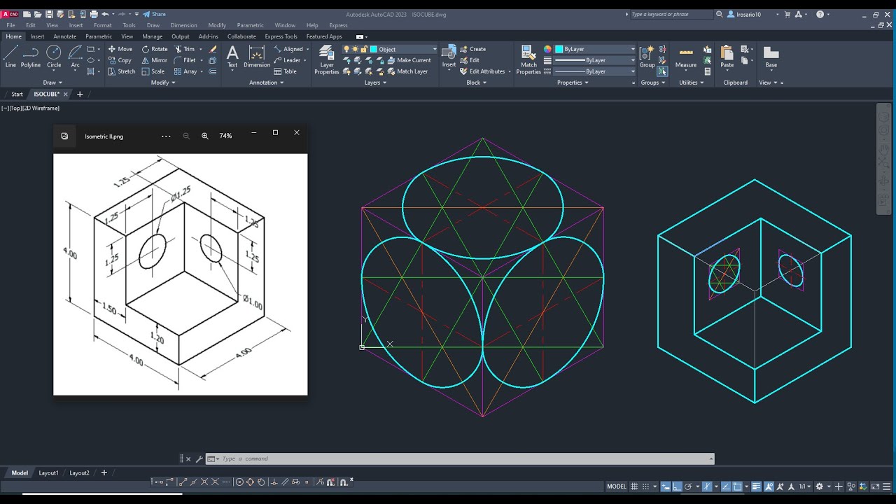 Cubic Cut Out Part 2 - YouTube