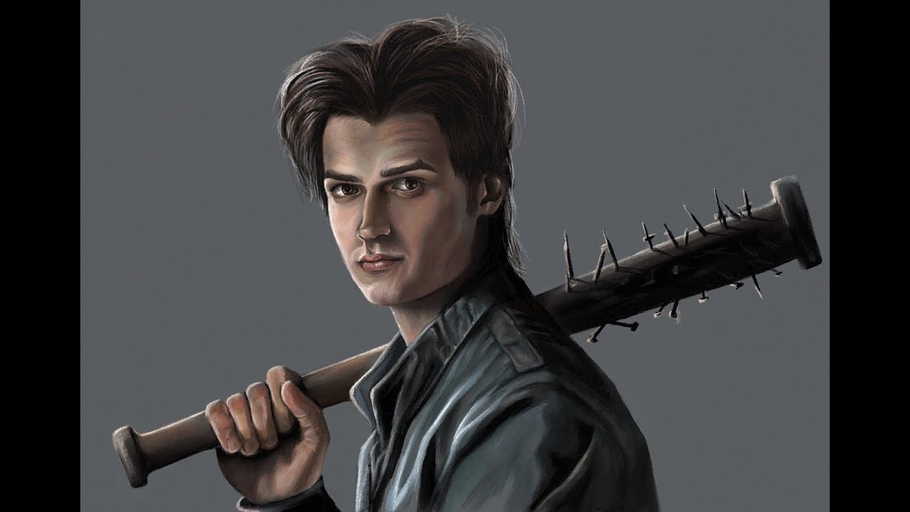 How to draw STEVE HARRINGTON | Stranger Things | Digital Painting ...