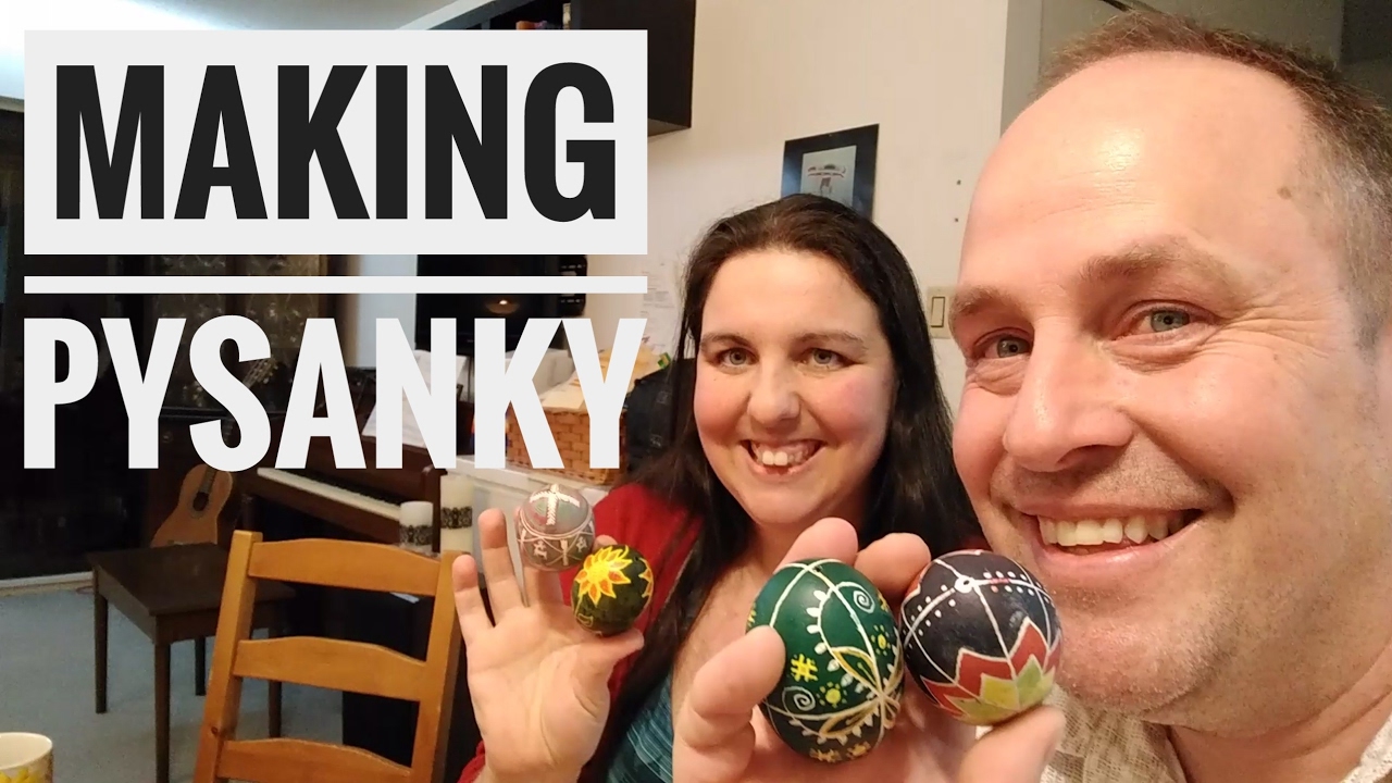 Making Ukrainian Easter Eggs - Pysanky - YouTube