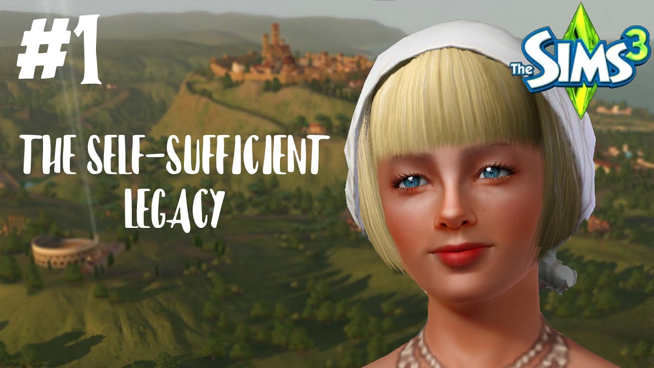 USING AI FOR THE SIMS 3 - THE SELF-SUFFICIENT LEGACY CHALLENGE EP#1 ...