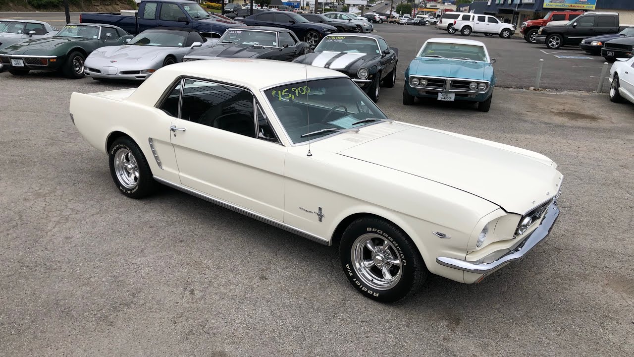 1965 Ford Mustang SOLD for $15,900 Maple Motors #574 - YouTube