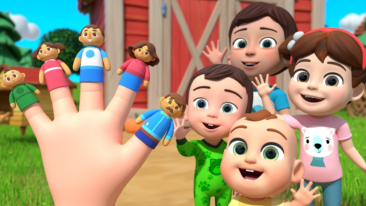 Finger Family Song | Newborn Baby Songs & Nursery Rhymes - YouTube