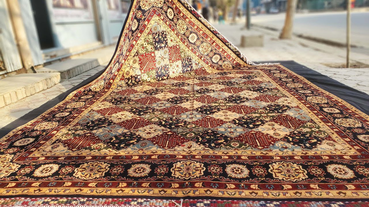 8×11 Turkmen Wool Area Rug, Kaghazi Rug – Hand-knotted in Balkh ...