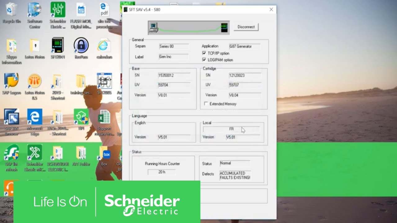 How to Extract SEPAM SFT SAV Report | Schneider Electric Support - YouTube