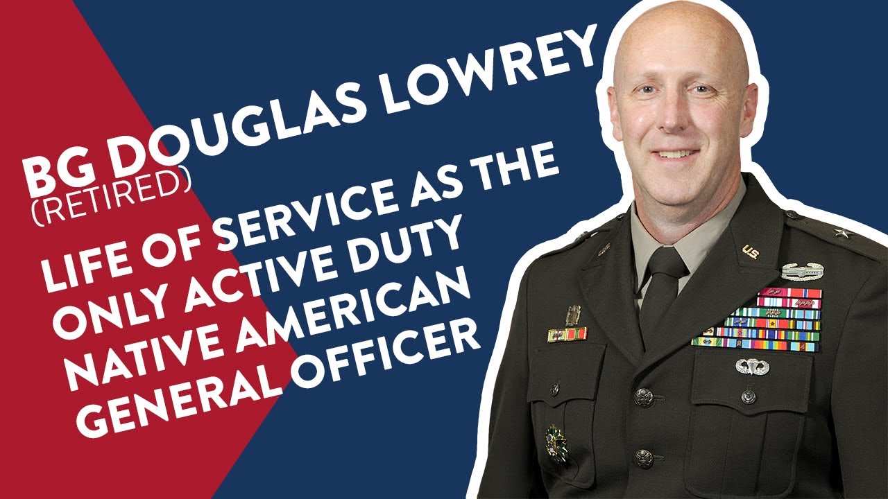 Douglas Lowrey: Life of Service As The Only Active Duty Native American ...