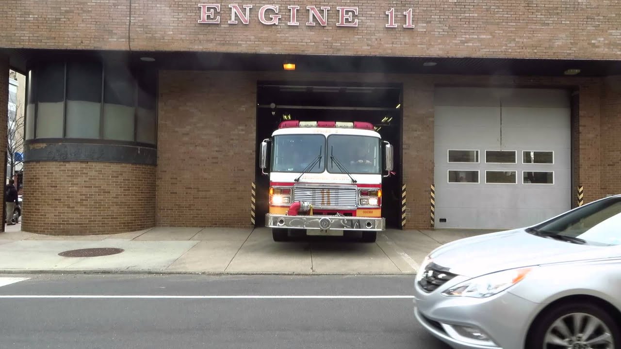 PFD Engine 11 Responding (EQ2B on Wail & Yelp) - YouTube