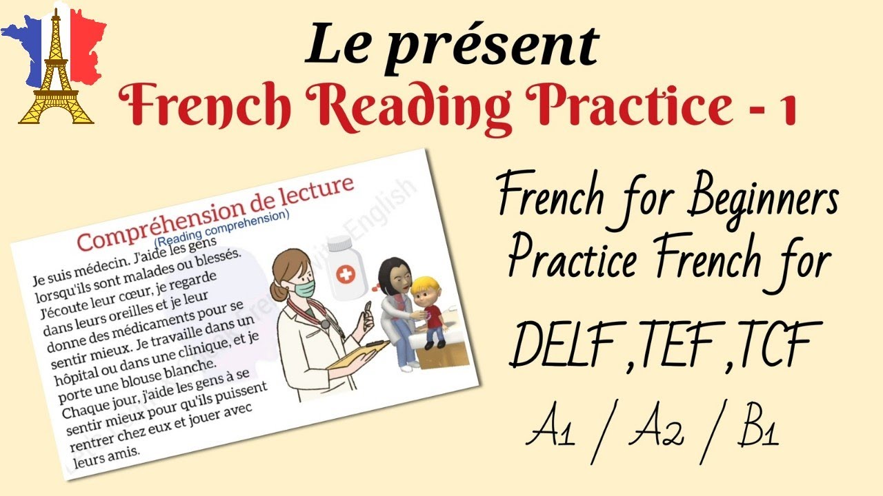 Reading comprehension -1| Compréhension de lecture - Médecin | Lecture ...