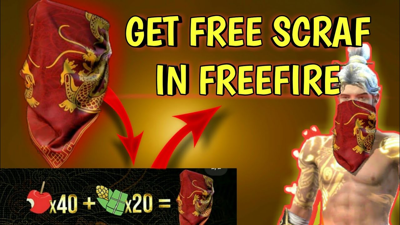 Get Free Red Scraf In Freefire /New upcoming events/ Garena freefire ...