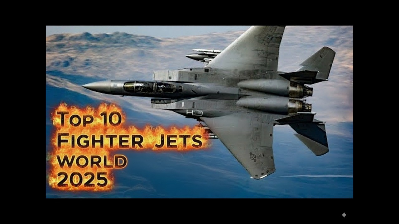 Top 10 Most Advanced Fighter Jets in the World 2025 - YouTube