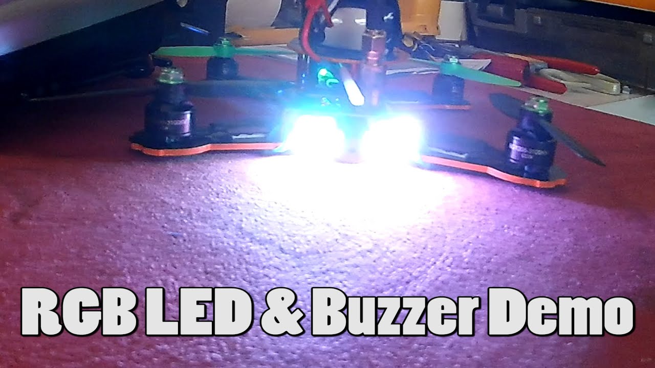 RGB LED & Buzzer Demo - YouTube