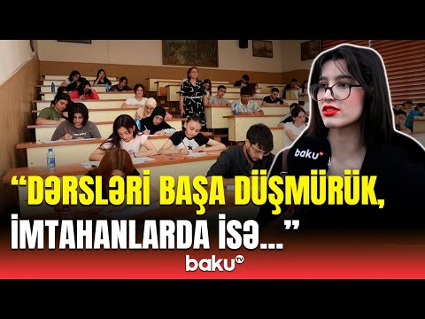 Dili bilməyən tələbələr ingilis bölməsində necə oxuyur? - Əsas problem isə...