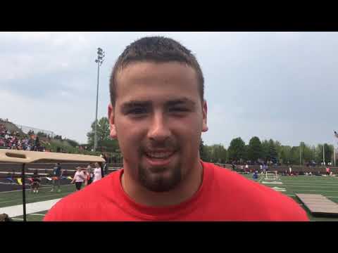 Coldwater’s Dylan Targgart dominates at 2019 track and field finals at Zeeland Stadium
