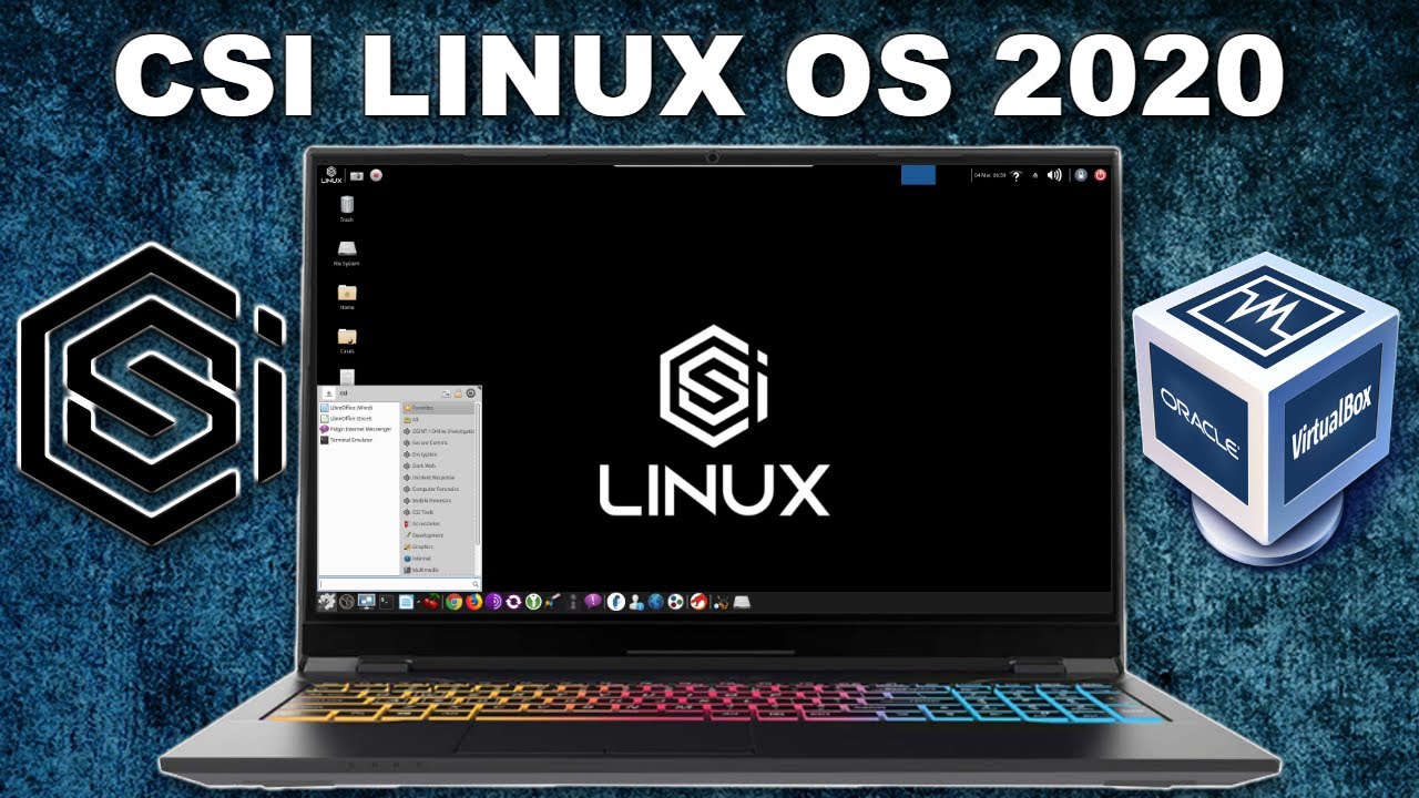 CSI Linux OS 2020 Installation and Preview - YouTube