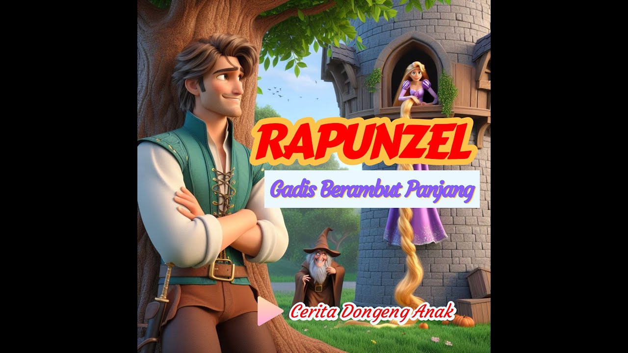 RAPUNZEL GADIS BERAMBUT PANJANG | CERITA DONGENG ANAK | DONGENG ANAK ...