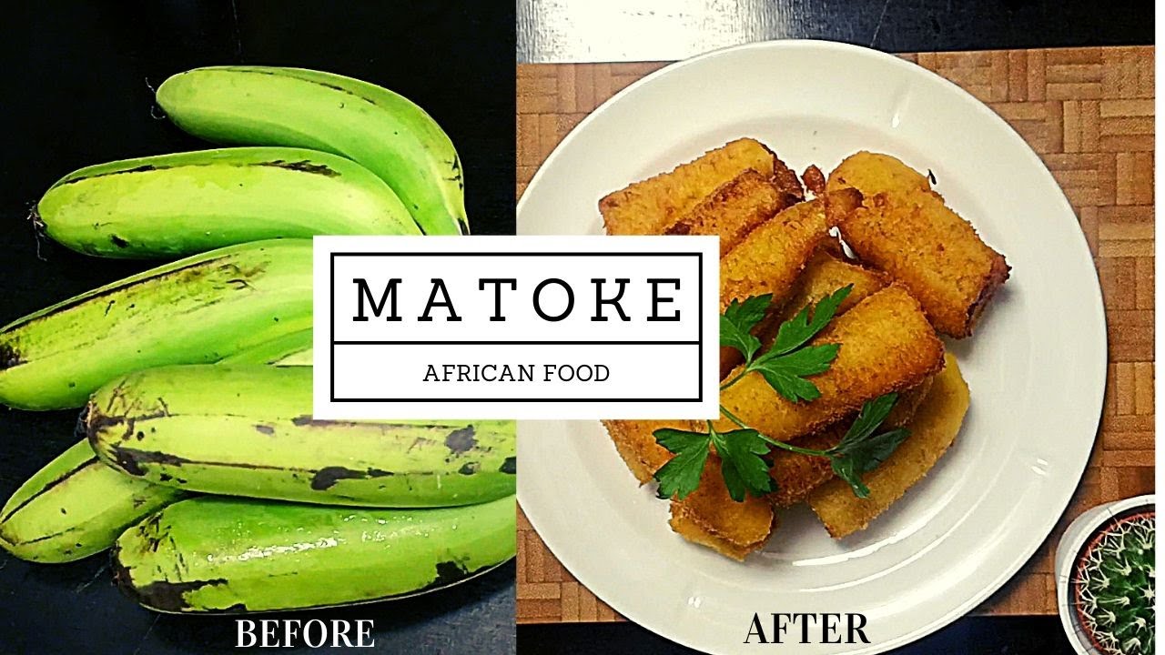 How to Make Crispy Plantain:Matoke Easy And Quick | African Food - YouTube