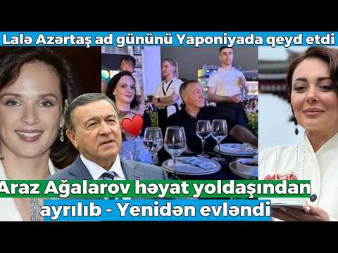 Araz Ağalarov həyat yoldaşından boşanıb, 27 yaşlı xanımla evlənib