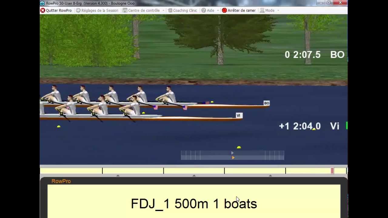 RowPro : Course en 8 FDJ Boulogne vs Vitrolles - YouTube