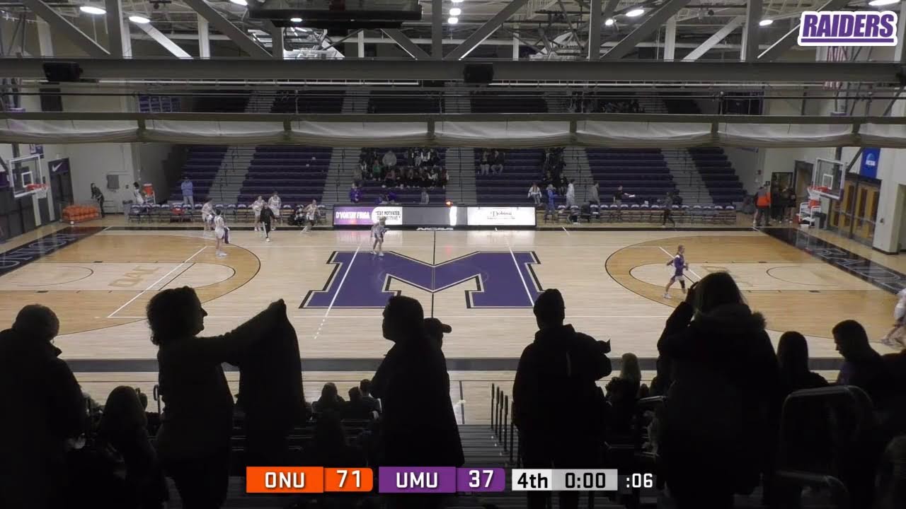 Mount Union Women's Basketball Vs. Ohio Northern - YouTube