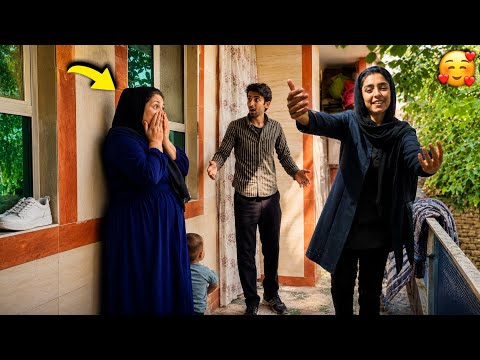 Leila didn't expect to see Zahra at all! Her reaction was amazing 😱❤️
