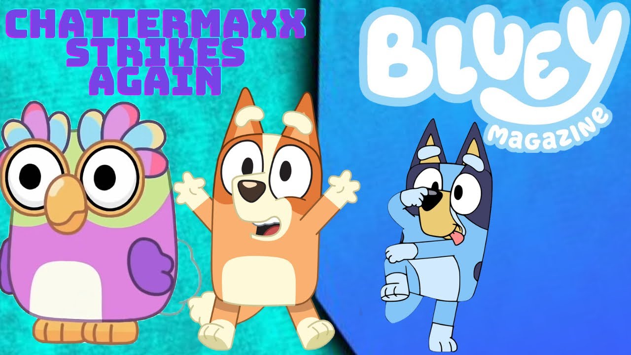 Bluey Fans LOVE The Chattermax Game - YouTube