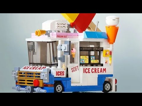 лего самоделка по игре ice cream: фургон мороженщика - YouTube