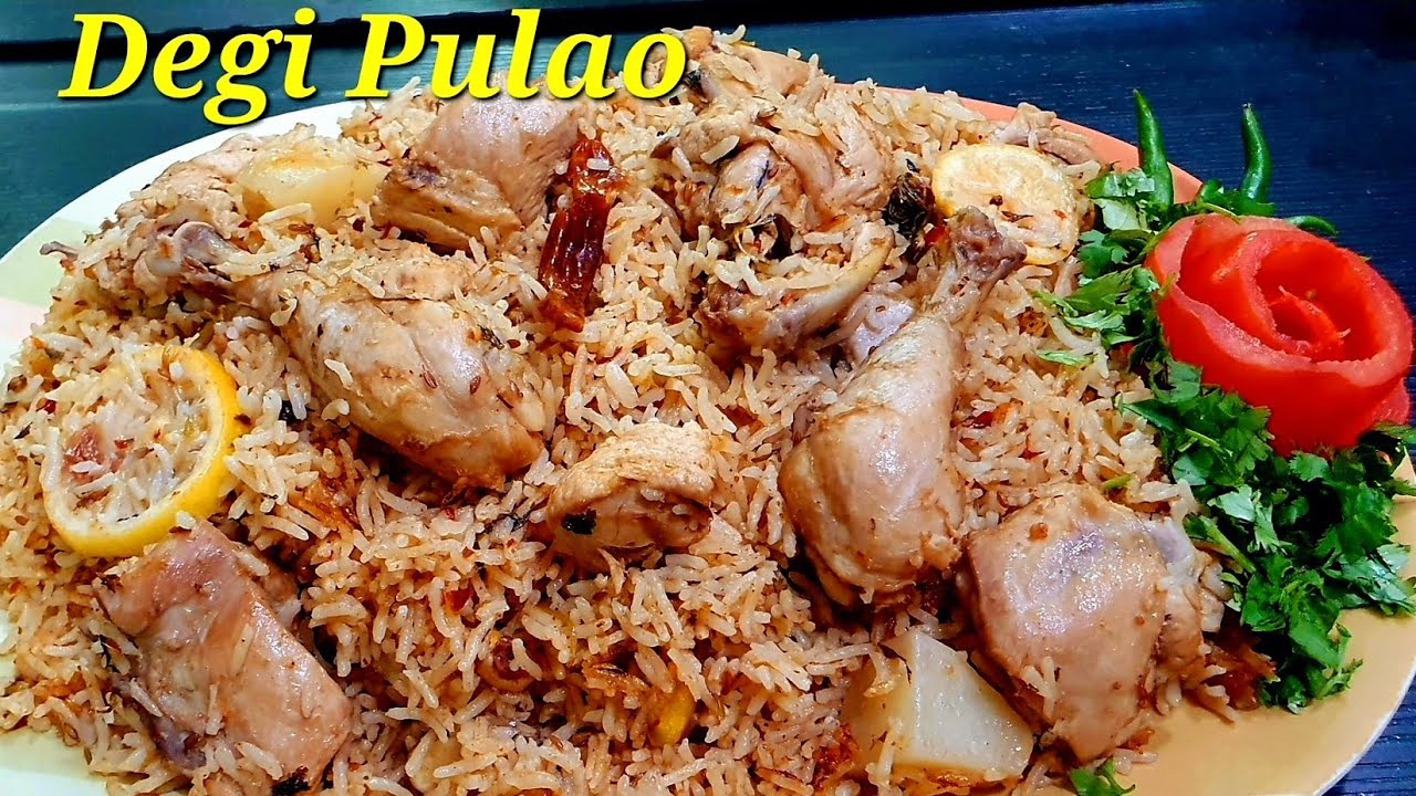 Chicken Pulao Recipe | degi chicken pulao | Best Chicken Yakhni Pulao ...