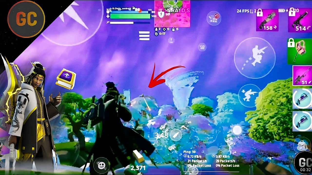Ayida Level Up Skin - Fortnite Mobile Quick Gameplay - 0 builds # ...