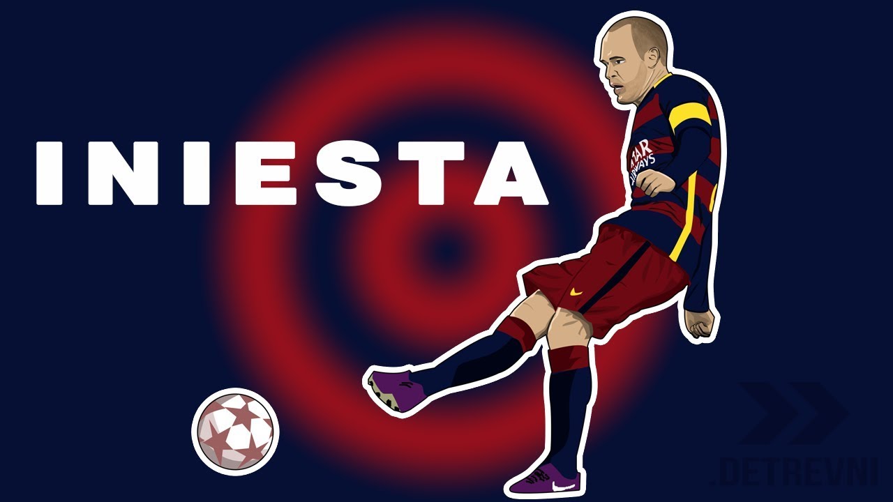 How to Draw Football Vector Art | Andreas Iniesta | Inverted Project ...