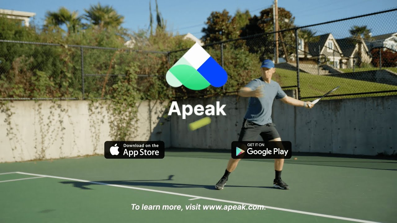 Mobile App Voiceover: Apeak Tennis - YouTube