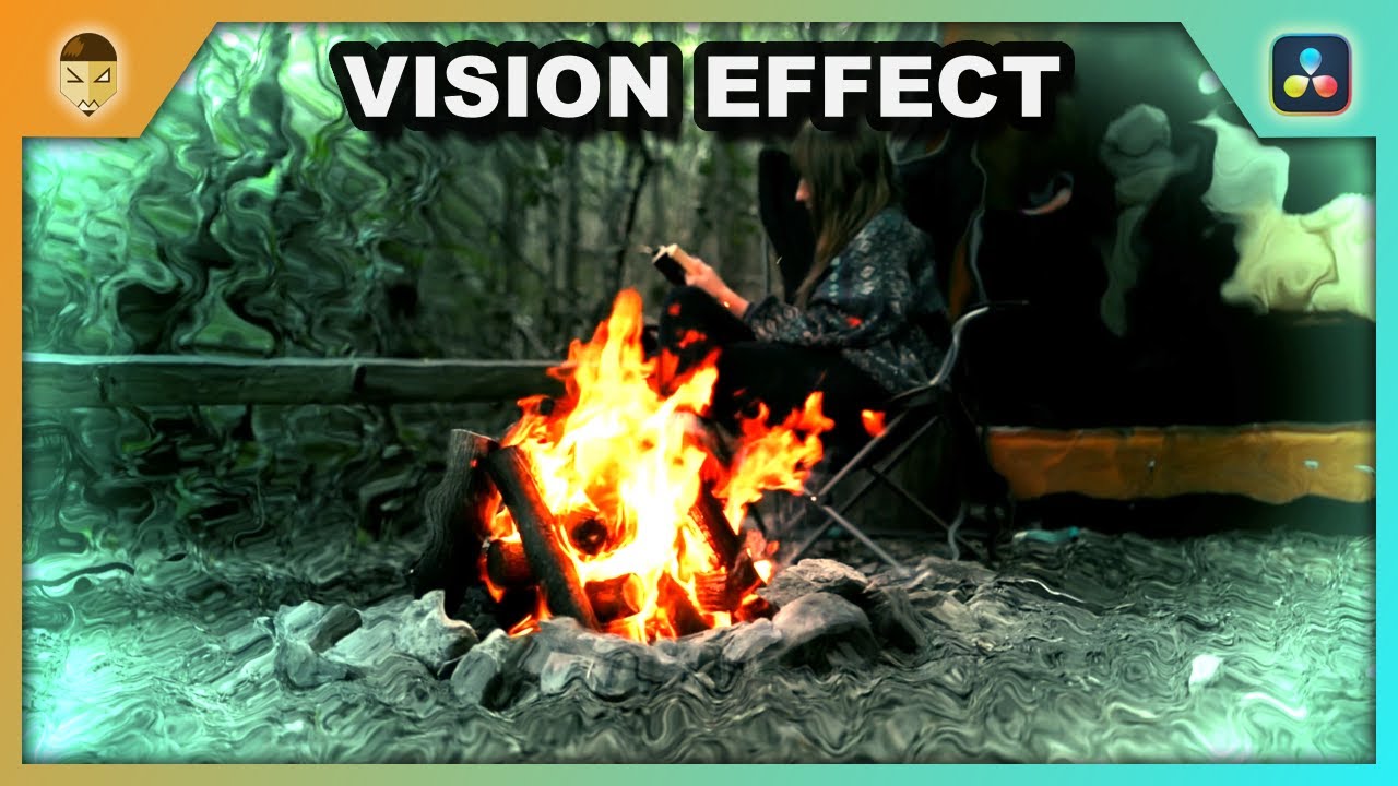 VISION Effect DaVinci Resolve - YouTube