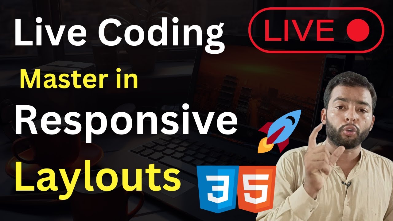 🌐 Mastering Responsive CSS Grid: Live Class with Creative Babar - YouTube